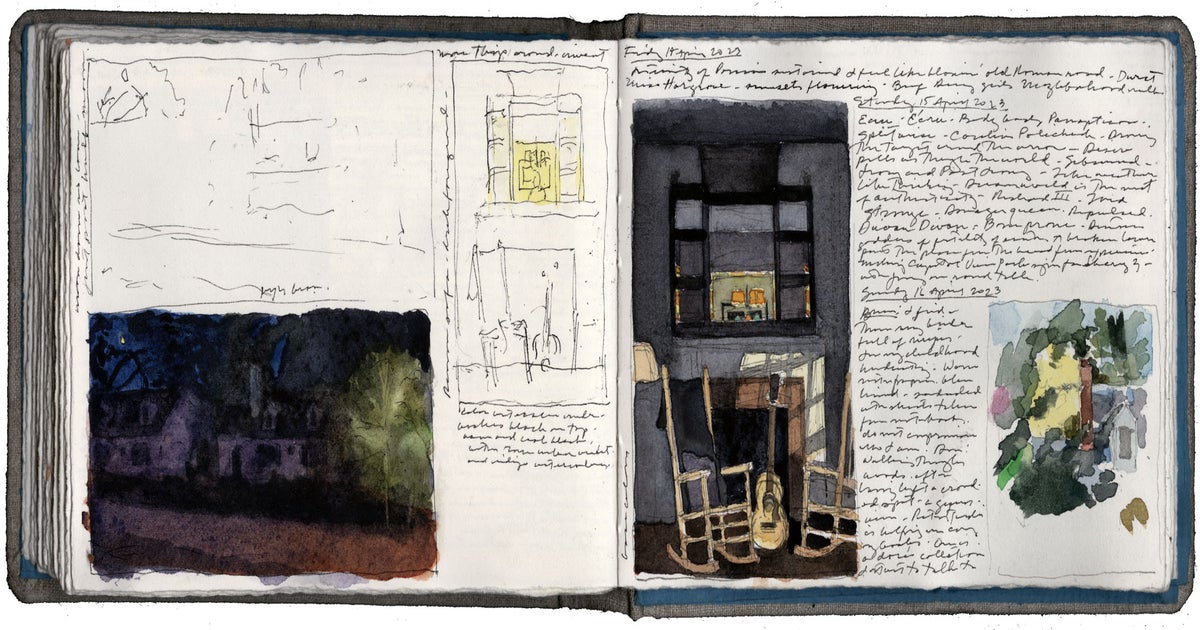 Studies for an Interior and Landscapes | Charles Ritchie