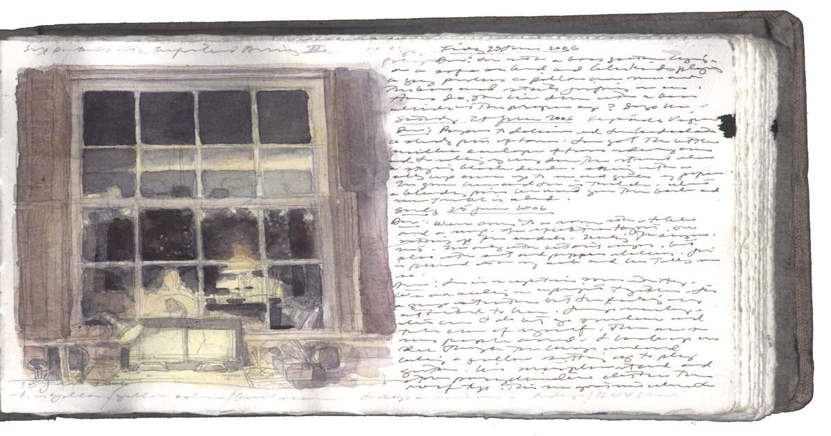 Study for Self-Portrait with Unfinished Drawing | Charles Ritchie