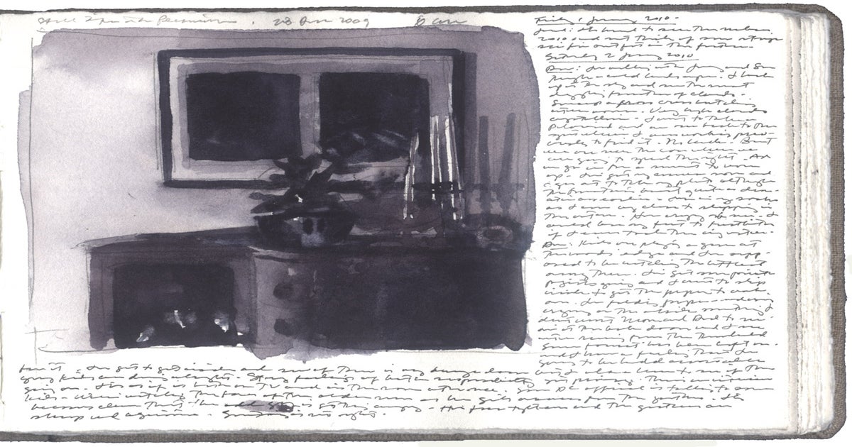 Study for Dark Astronomical Chart with Candles | Charles Ritchie