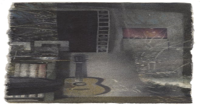 Reflection with Guitar | Charles Ritchie